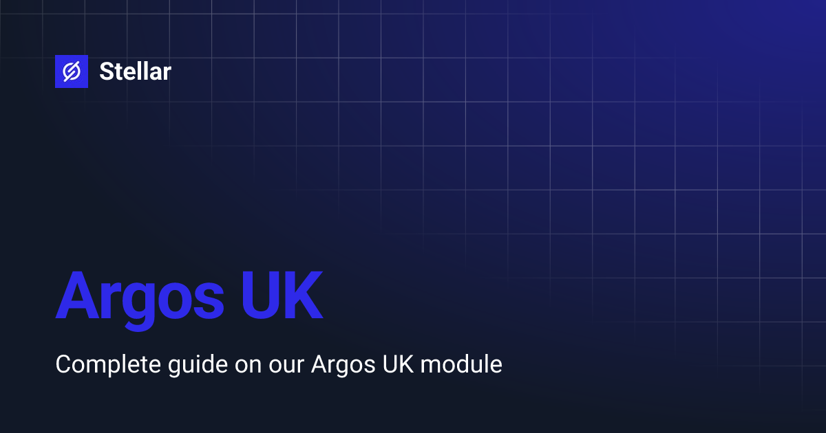 Argos UK | Stellar